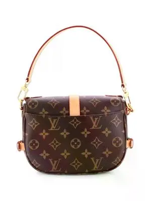 LOUIS VUITTON Saumur Handbag Monogram Canvas Bb Crossbody Bag