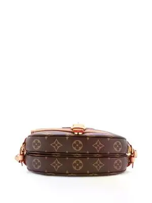 LOUIS VUITTON Saumur Handbag Monogram Canvas Bb Crossbody Bag