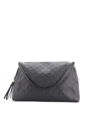 LOUIS VUITTON Ponthieu Shoulder Bag Monogram Empreinte Leather Pm - Black