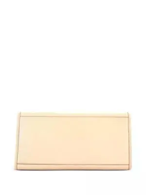 Fendi Sunshine Shopper Leather Large Tote Bag - Neutrals
