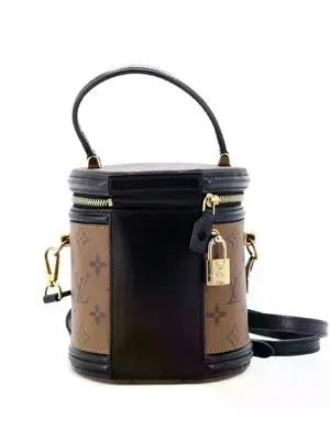 LOUIS VUITTON Reverse Monogram Canvas Cannes Bag - Brown