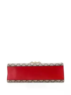 Gucci Padlock Gg Coated Canvas And Leather Shoulder Bag