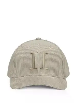 LES DEUX Logo-embroidered Corduroy Baseball Cap