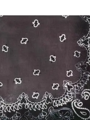 Destin Jil Hand Paisley Scarf - Black