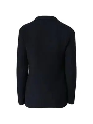 MANUEL RITZ Double-breasted Textured Blazer