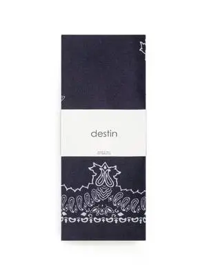 Destin Paisley Polka-dot Bandana