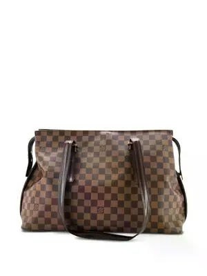 LOUIS VUITTON Damier Chelsea Handbag - Brown