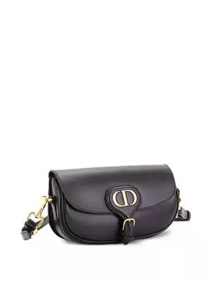 Dior Bobby Flap East West Crossbody Bag - Black
