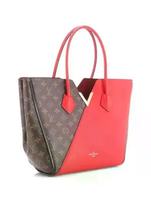 LOUIS VUITTON Kimono Handbag Monogram Canvas And Leather Mm Tote Bag