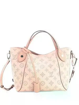 LOUIS VUITTON Hina Handbag Mahina Leather Pm Shoulder Bag - Pink