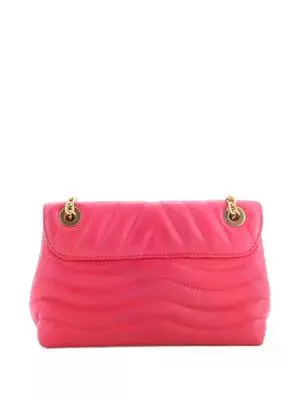 LOUIS VUITTON New Wave Chain Bag Nm Quilted Leather Mm Crossbody Bag