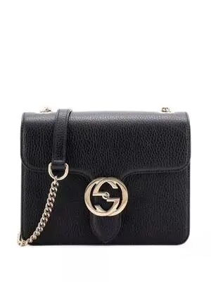 Gucci Interlocking Leather Shoulder Bag