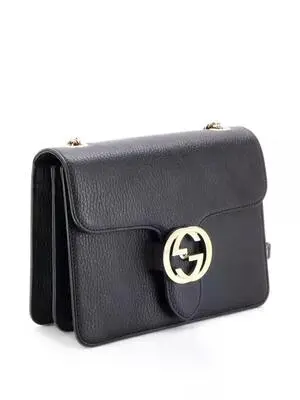 Gucci Interlocking Leather Shoulder Bag