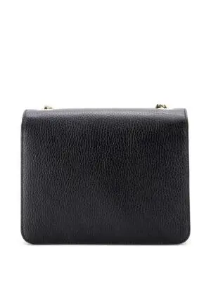 Gucci Interlocking Leather Shoulder Bag - Black