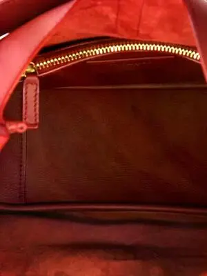 Saint Laurent Le 5 A 7 Supple Leather Small Hobo Bag