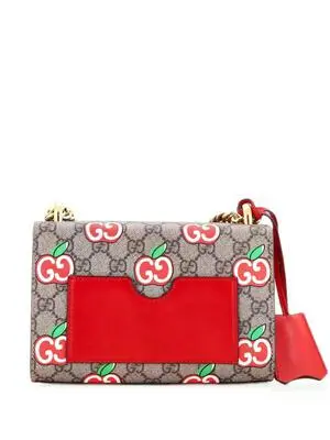 Gucci Padlock Printed Gg Coated Canvas Small Shoulder Bag