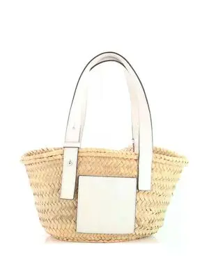 Loewe Basket Raffia Small Tote Bag
