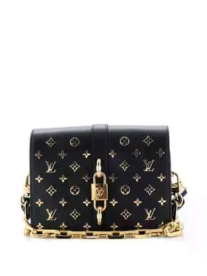 LOUIS VUITTON Rendez-vous Monogram Metal Calfskin Shoulder Bag