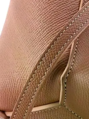 Celine Belt Bag Textured Leather Pico Shoulder Bag - Neutrals