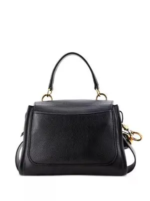Chloé Tess Day Satchel Leather Mini Shoulder Bag - Black