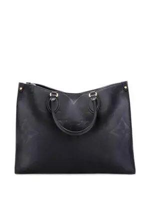 LOUIS VUITTON Onthego Monogram Empreinte Giant Mm Tote Bag - Black
