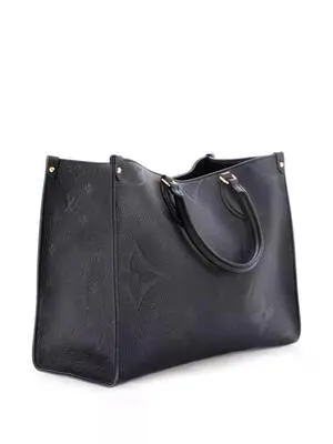 LOUIS VUITTON Onthego Monogram Empreinte Giant Mm Tote Bag - Black