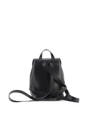 Celine Bonnie Leather Backpack - Black