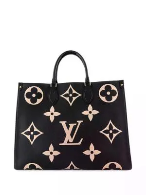 LOUIS VUITTON Onthego Bicolor Monogram Empreinte Giant Gm Tote Bag