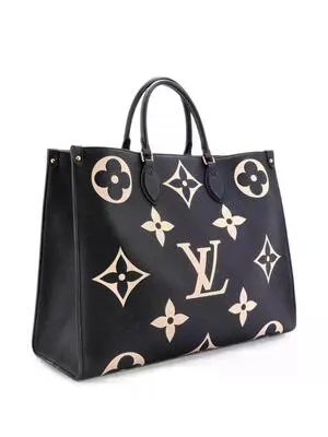 LOUIS VUITTON Onthego Bicolor Monogram Empreinte Giant Gm Tote Bag