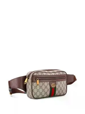 Gucci Ophidia Gg Coated Canvas Medium Belt Bag
