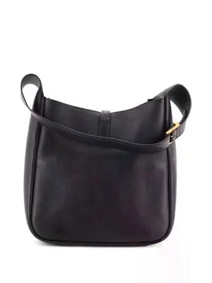 Saint Laurent Le 5 A 7 Supple Leather Small Hobo Bag - Black