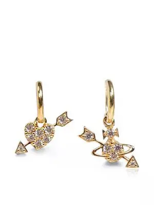 VIVIENNE WESTWOOD Kiri Orb Heart Earrings