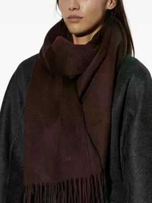 Max Mara Baci Fringed Cashmere Scarf