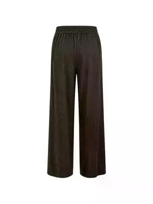 Liviana Conti Glitter Effect Pleated Trousers