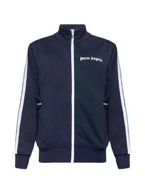 Palm Angels Logo-print Full-zip Sweatshirt