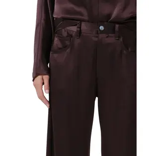 Citizens Of Humanity Brynn Wide Leg Satin Pants