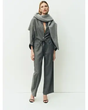 Citizens Of Humanity Kayla Wool Button Front Shirt