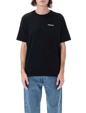 Patagonia P-6 Logo Responsibili-tee Crewneck T-shirt - Nero