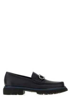 FERRAGAMO Cocoon Leather Loafers
