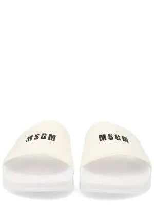 MSGM Stylish Sandals - White