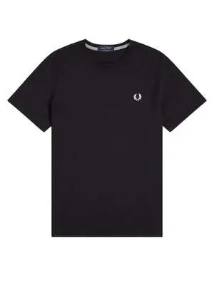 Fred Perry 100% Cotton T-shirt - Black