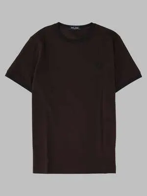 Fred Perry 100% Cotton T-shirt - Brown