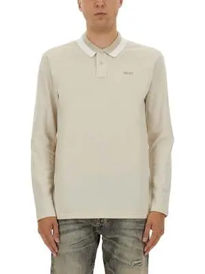 BOSS Classic Regular Fit Polo Shirt - Beige