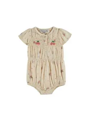 EMILE & IDA Mini Jumpsuit With Roseline Detail