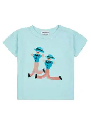BOBO CHOSES Mini T-shirt - Azure