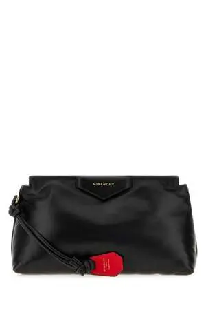 Givenchy Mini Antigona Bomber Pouch Handbag - Black