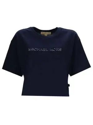 Michael Kors Organic Cotton Cropped T-shirt