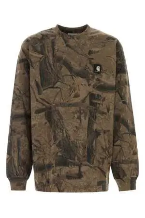 Carhartt Work In Progress Long Sleeve Feather Graphic T-shirt