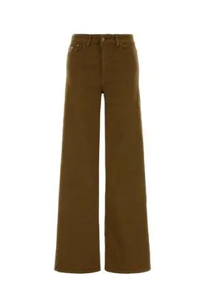 LOIS Mud Stretch Cotton Palazzo Pants