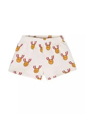 MINI RODINI Baby "mini Medal Aop" Sweatshorts